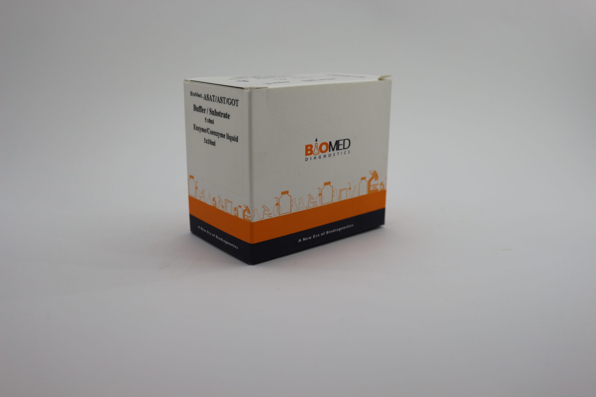 Biomed Diagnostics ASAT/AST/GOT reagent kit. Used for in vitro ...