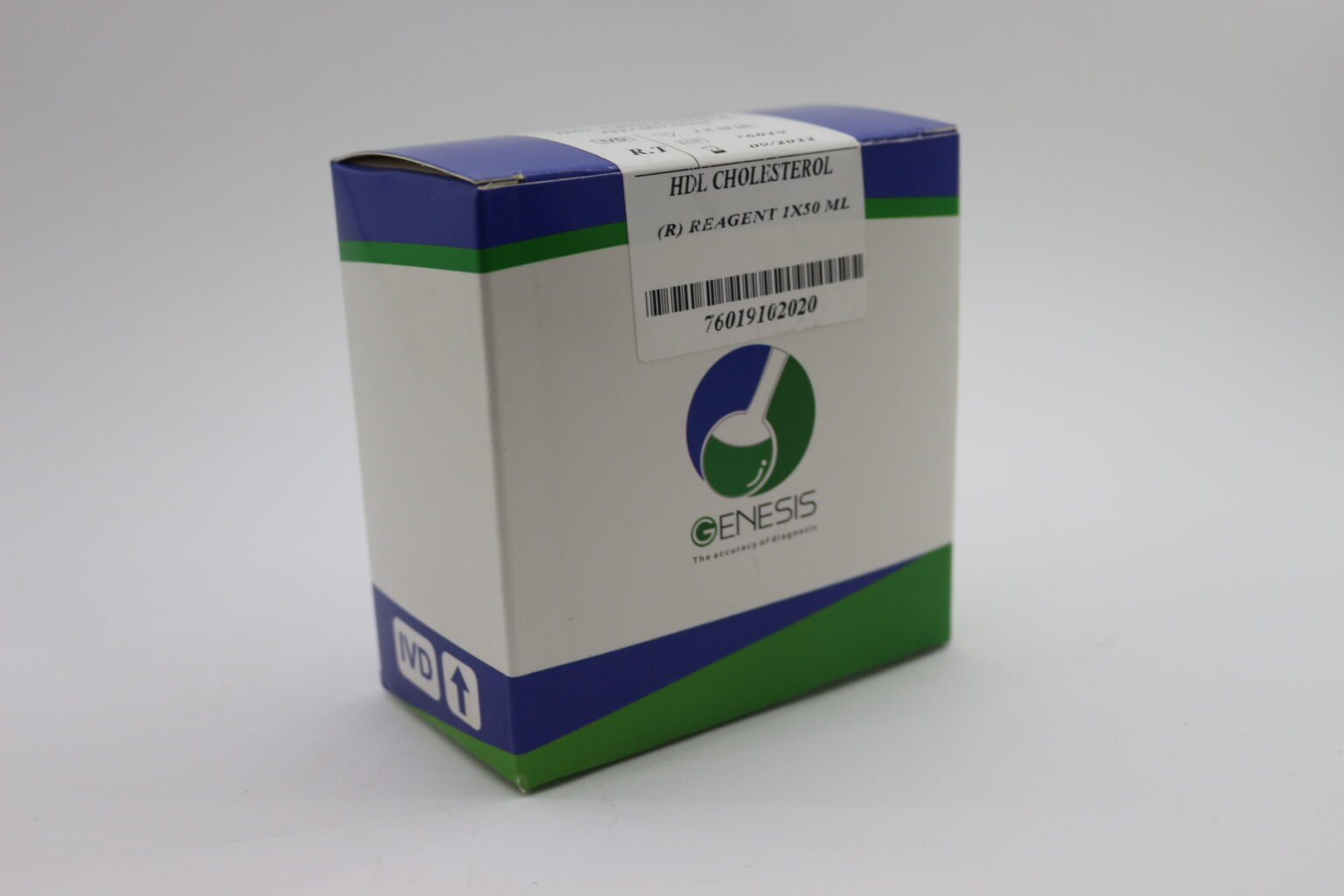 a Genesis HDL Cholesterol Reagent kit for in vitro diagnostic use. Used ...
